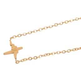 Adelia&acute;s Kette ohne Anh&auml;nger ADELIA&acute;S "Damen Halskette mit Anh&auml;nger &ndash; aus Edelstahl", gold, Halsketten, Damen, 48cm, Edelstahl, Ideal zum Verschenken &ndash; schlicht und stilvoll