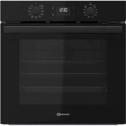 Bauknecht Einbaubackofen "BBA285HU1I", Energieeffizienz: A+ (A+++-D), schwarz, B:56cm H:60cm T:55,5cm, Back&ouml;fen, Pizzafunktion &ndash; knusprig und k&ouml;stlich wie frisch aus dem Steinofen, Einbaubackofen