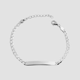 Adelia&acute;s Armband ADELIA&acute;S "Unisex Armband &ndash; Panzerarmband aus 925 Silber 14+3 cm", silber, Armb&auml;nder, Damen, 17cm, Silber 925 (Sterlingsilber), Armband, Sch&ouml;ne Geschenkidee zum Geburtstag