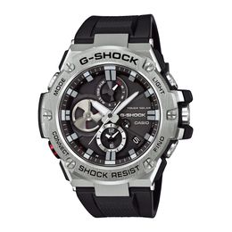 Smartwatch Casio G-SHOCK "GST-B100", schwarz, schwarz, Smartwatches, Herren, Smartwatch, Armbanduhr, Herrenuhr,Bluetooth,Stoppfunktion,Smart Access Technologie