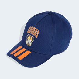 Beanie adidas Performance "LK DY MM CAP", Kinder, dunkelblau, semi ice tangerine, Obermaterial: 100% Baumwolle, M&uuml;tzen Beanie