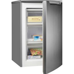 Hanseatic Gefrierschrank "HGS8555A3", Energieeffizienz: C (A-G), silber (silberfarben), B:55cm H:85cm T:58cm, Gefrierschr&auml;nke, inkl. 3 Jahre Herstellergarantie