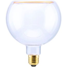 Segula LED-Leuchtmittel "LED Floating Globe 125 klar", Energieeffizienz: G (A-G), transparent (klar), L:165cm &Oslash;:12,5cm, Leuchtmittel, LED Floating Globe 125 klar, E27, 4,5W, CRI 90, dimmbar