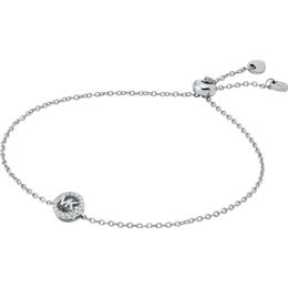 Armband Michael Kors "Schmuck Geschenk Silber 925 Armschmuck PREMIUM", silber (silberfarben, kristallwei&szlig;, kristallwei&szlig;), Armb&auml;nder, Damen, 21,6cm, Silber 925 (Sterlingsilber), Armband, mit Zirkonia (synth.)
