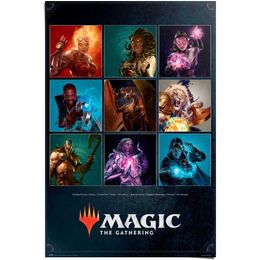 Poster Reinders "Magic - The Gathering", bunt (farbe bild(er): bunt), B:61cm H:91,5cm T:0,1cm, Papier, Bilder, Poster