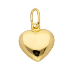 Adelia&acute;s Kettenanh&auml;nger ADELIA&acute;S "333 Gold Anh&auml;nger Herz", gold, Schmuckanh&auml;nger, Damen, Gold, Kettenanh&auml;nger, 333 Gold Goldschmuck f&uuml;r Damen
