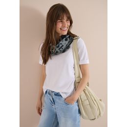 Loop Cecil, Damen, Gr. onesize, palm breeze gr&uuml;n, Stoff, 50% Polyester, 50% Viskose, bedruckt, Modet&uuml;cher Loop, softer Materialmix