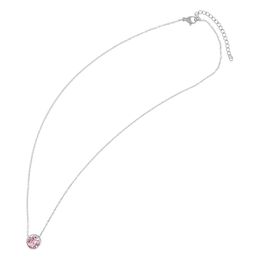 Adelia&acute;s Kette ohne Anh&auml;nger ADELIA&acute;S "Damen Halskette aus Edelstahl mit Kristall 43 cm", silber, Halsketten, Damen, 43cm, Edelstahl, Zum Verschenken an Menschen, die Ihnen am Herzen liegen