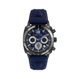 Luxusuhr Plein Sport "Wildcat Chrono", 24, navy, Armbanduhren, Herren