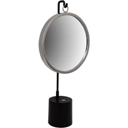 Dekospiegel Kayoom "Tischspiegel Eleganca 225", silber (schwarz, silberfarben), B:30cm H:65cm T:13cm &Oslash;:0cm, Spiegel, Standspiegel