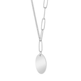 Adelia&acute;s Kette ohne Anh&auml;nger ADELIA&acute;S "Unisex Halskette mit Anh&auml;nger &ndash; aus Edelstahl", silber, Halsketten, Damen, 45cm, Edelstahl, Perfekt als Geschenk f&uuml;r besondere Menschen