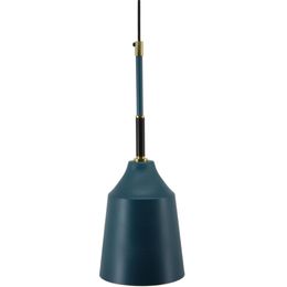 Kayoom H&auml;ngeleuchte "H&auml;ngelampe Caja 287", blau, 1, H: 45cm, 1 Stk., Leuchten, puristisches Design, vielseitig kombinierbar, H&auml;ngeleuchte