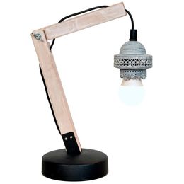 Kayoom Tischleuchte "Tischlampe Rossa VI", grau, 1, H: 38,5cm, 1 Stk., Leuchten, modern, kombinierbar, Tischleuchte