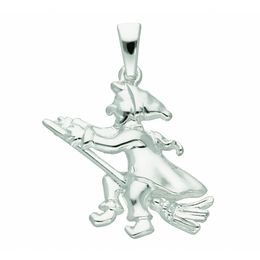 Adelia&acute;s Kettenanh&auml;nger ADELIA&acute;S "Anh&auml;nger Hexe 925 Silber &ndash; Silberanh&auml;nger Hexe", silber, Schmuckanh&auml;nger, Damen, Silber 925 (Sterlingsilber), Kettenanh&auml;nger, Silberanh&auml;nger Hexe