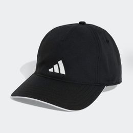 Baseball Cap adidas Performance "BBALL CAP CLIMA", Damen, wei&szlig; (schwarz, wei&szlig;, wei&szlig;), Obermaterial: 100% Polyester, Caps