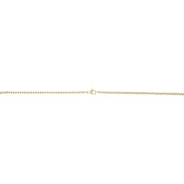 Adelia&acute;s Gliederkette ADELIA&acute;S "Unisex Halskette &ndash; Venezianerkette aus Edelstahl 60 cm", schwarz, Halsketten, Damen, 60cm, Edelstahl, Gliederkette, Geschenkidee: zeitlos und vielseitig