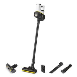 K&auml;rcher K&Auml;RCHER Akku-Bodenstaubsauger "VC 4 Cordless myHome Pet *EU", wei&szlig;, B:23,6cm H:111,5cm T:23cm, Akkusauger, eignet sich besonders gut f&uuml;r kleine Haushalte mit Haustieren.