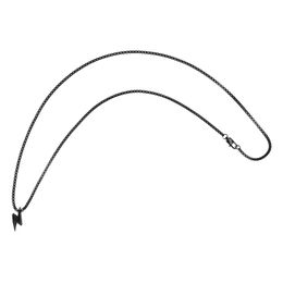 Adelia&acute;s Kette ohne Anh&auml;nger ADELIA&acute;S "Unisex Halskette mit Anh&auml;nger &ndash; aus Edelstahl", schwarz, Halsketten, Damen, 61cm, Edelstahl, Perfekt als Geschenk f&uuml;r besondere Menschen