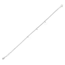 Adelia&acute;s Kettenanh&auml;nger ADELIA&acute;S "Damen Anh&auml;nger &ndash; Herzanh&auml;nger aus 925 Silber mit Zirkonia", silber, Schmuckanh&auml;nger, Damen, Silber 925 (Sterlingsilber), Kettenanh&auml;nger, Ideal zum Verschenken &ndash; schlicht und stilvoll