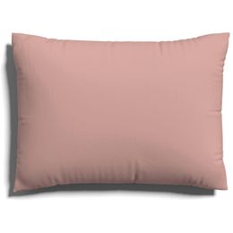 Kissenbezug Schlafgut "EASY JERSEY Kissenh&uuml;lle 100% Baumwolle, weicher Edel-Jersey, b&uuml;gelfrei", lila (lila mid), B:70cm L:90cm, Jersey, Obermaterial: 100% Baumwolle, Kissenbez&uuml;ge, Kissenbezug, mit farblich angepasstem Rei&szlig;verschluss, pflegeleicht, formstabil