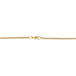 Adelia&acute;s Kette ohne Anh&auml;nger ADELIA&acute;S "Unisex Halskette mit Anh&auml;nger &ndash; aus Edelstahl", gold, Halsketten, Damen, 61cm, Edelstahl, Zum Verschenken &ndash; passend f&uuml;r viele Anl&auml;sse
