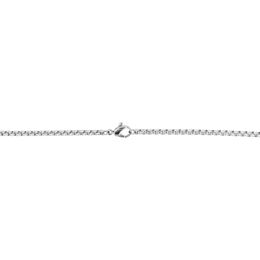 Adelia&acute;s Kette ohne Anh&auml;nger ADELIA&acute;S "Herren Halskette &ndash; Erbskette aus Edelstahl 60 cm", silber, Halsketten, Herren, 60cm, Edelstahl, Zum Verschenken &ndash; ideal zum einen besonderen Tag