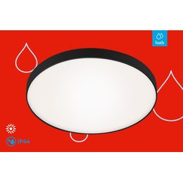 Briloner Leuchten LED Deckenleuchte "MALBONA", schwarz-wei&szlig; (schwarz, wei&szlig;), Leuchten, LED Deckenleuchte
