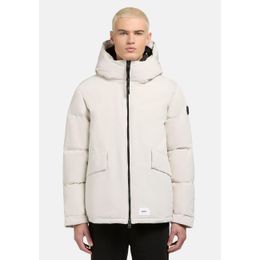 Winterjacke Khujo "Gero-YM", Herren, Gr. M (50), wei&szlig; (sanftes wei&szlig;), Material: 85% Polyester, 15% Baumwolle. Futter: 100% Polyester. Wattierung: 100% Polyester, gerade h&uuml;ftbedeckend, &Auml;rmel ohne &Auml;rmelschlitz normaler Saum, Jacken Winterjacke, Warme Herren Outdoorjacke mit Kapuze