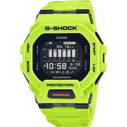 Smartwatch Casio G-SHOCK "GBD-200", gr&uuml;n (neongr&uuml;n, neongr&uuml;n), Smartwatches, Herren, Smartwatch, Armbanduhr, Herren,Bluetooth,Schrittz&auml;hler,bis 20bar wasserd.,digital
