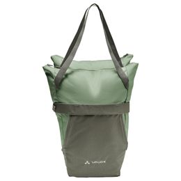 Fahrradtasche Vaude "TwinShopper", willow gr&uuml;n, Taschen, Polyester, aus Polyester, f&uuml;r Erwachsene