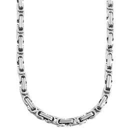Adelia&acute;s Kette ohne Anh&auml;nger ADELIA&acute;S "Herren Halskette &ndash; K&ouml;nigskette aus Edelstahl 45 cm", silber, Halsketten, Herren, 45cm, Edelstahl, Ein Geschenk, das Freude macht