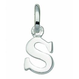 Adelia&acute;s Buchstabenanh&auml;nger ADELIA&acute;S "Buchstabenanh&auml;nger S 925 Silber &ndash; Silberanh&auml;nger Buchstabe S", silber, Schmuckanh&auml;nger, Damen, S, Silber 925 (Sterlingsilber), Silberanh&auml;nger Buchstabe S