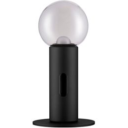 NOVA LUCE Tischleuchte "CHRONOS", schwarz, 1, &Oslash; 12cm H: 30cm, 1 Stk., Leuchten, Tischleuchte
