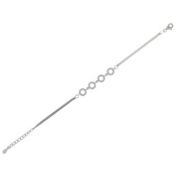 Adelia&acute;s Armband ADELIA&acute;S "Damen Armband aus 925 Silber mit Zirkonia 17+3 cm", silber, Armb&auml;nder, Damen, 20cm, Silber 925 (Sterlingsilber), Armband, Eine sch&ouml;ne Geschenkidee f&uuml;r jeden Anlass