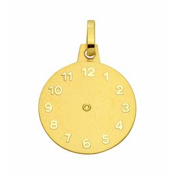 Adelia&acute;s Kettenanh&auml;nger ADELIA&acute;S "Anh&auml;nger Taufuhr 585 Gold ( 14K ) &ndash; Goldanh&auml;nger Taufuhr", gold, Schmuckanh&auml;nger, M&auml;dchen, Gold, Kettenanh&auml;nger, Goldanh&auml;nger Taufuhr