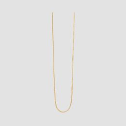 Adelia&acute;s Kette ohne Anh&auml;nger ADELIA&acute;S "Unisex Halskette aus 925 Silber 50+3", gold, Halsketten, Damen, 53cm, Silber 925 (Sterlingsilber), Ideal als Geschenk &ndash; dezent und elegant