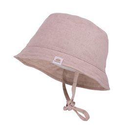 Fischerhut MaxiMo, Jungen, Gr. 41, beigemeliert, Web, Obermaterial: 100% Baumwolle, H&uuml;te, Beigemeliert, Leinenoptik, UV50, Baby-Boy