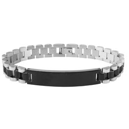 Adelia&acute;s Gliederarmband ADELIA&acute;S "Unisex Armband &ndash; Gliederarmband aus Edelstahl 20,5 cm", silber, Armb&auml;nder, Damen, 20cm, Edelstahl, Gliederarmband, Ideal zum Verschenken &ndash; schlicht und stilvoll