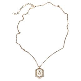 Halsreif Urban Classics "Urban Classics Unisex Letter Basic Necklace", a, Halsketten, Damen, onesize