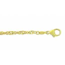 Adelia&acute;s Goldkette ADELIA&acute;S "Damen 333 Gold Singapur Halskette 42 cm &Oslash; 3,4 mm", gold, Halsketten, Damen, 42, Gelbgold 333 Gold, Gelbgold 333, Gold, Goldkette, Goldschmuck f&uuml;r Damen