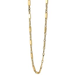 Adelia&acute;s Kette ohne Anh&auml;nger ADELIA&acute;S "Unisex Halskette &ndash; Plattenkette aus Edelstahl 70 cm", gold, Halsketten, Damen, 70cm, Edelstahl, Zum Verschenken &ndash; ideal zum Geburtstag