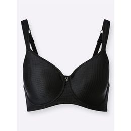 Swegmark Damen Schalen-BH mit B&uuml;gel, schwarz, Gr&ouml;&szlig;e 80D