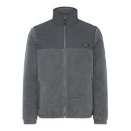 Pl&uuml;schjacke Blend "Pl&uuml;schjacke BHTort", Herren, Gr. 3XL, grau (iron gate), Obermaterial: 100% Polyester PES., Jacken