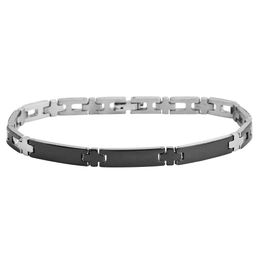 Adelia&acute;s Gliederarmband ADELIA&acute;S "Damen Armband &ndash; Gliederarmband aus Edelstahl 20 cm", schwarz, Armb&auml;nder, Damen, 20cm, Edelstahl, Gliederarmband, Perfekt als Geschenk zum Geburtstag