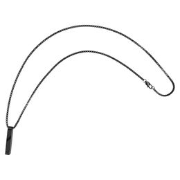 Adelia&acute;s Kette ohne Anh&auml;nger ADELIA&acute;S "Unisex Halskette mit Anh&auml;nger &ndash; aus Edelstahl", schwarz, Halsketten, Damen, 61cm, Edelstahl, Ein Geschenk, das Freude macht