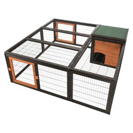 Trixie natura Freilaufgehege mit Abdeckung 150&times;53&times;150 cm