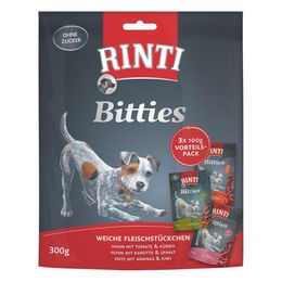 Rinti Bitties Multipack Hundesnacks ohne Soja 3x100g