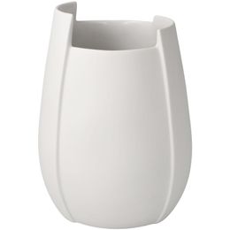 Tischvase Goebel "Vase Ova", wei&szlig;, B:12cm H:16cm T:11,5cm, Porzellan, Vasen