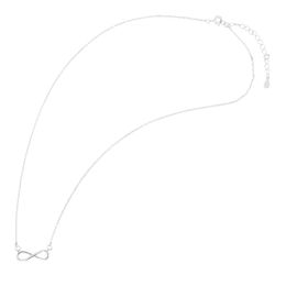 Adelia&acute;s Kette ohne Anh&auml;nger ADELIA&acute;S "Damen Halskette &ndash; Unendlichkeitszeichen aus 925 Silber 42+5", silber, Halsketten, Damen, 47cm, Silber 925 (Sterlingsilber), Ideal als Geschenk f&uuml;r besondere Anl&auml;sse