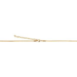 Adelia&acute;s Kette ohne Anh&auml;nger ADELIA&acute;S "Damen Halskette &ndash; Schlangenkette aus Edelstahl 50 cm", gold, Halsketten, Damen, 50cm, Edelstahl, Ein Geschenk, das Freude macht